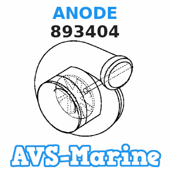 893404 Mercury ANODE