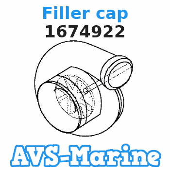 1674922 Volvo.Penta Filler cap