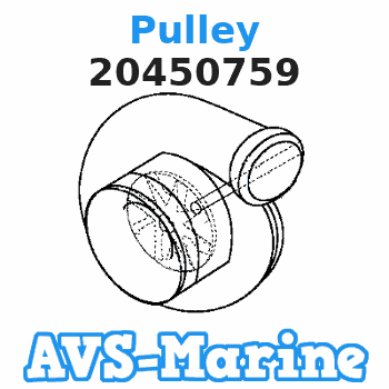 20450759 Volvo.Penta Pulley