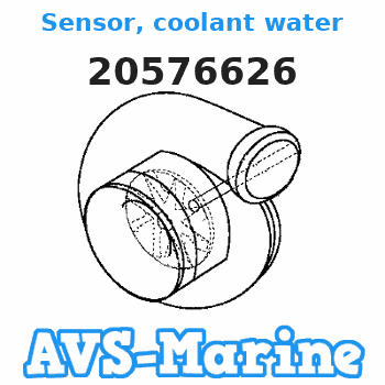 20576626 Volvo.Penta Sensor, coolant water