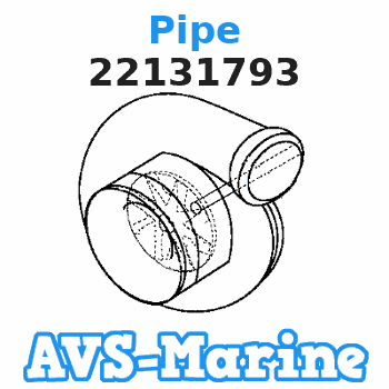 22131793 Volvo.Penta Pipe