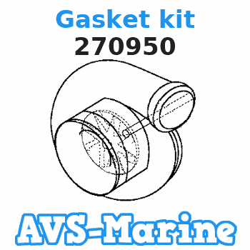 270950 Volvo.Penta Gasket kit