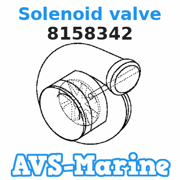 8158342 Volvo.Penta Solenoid valve