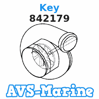 842179 Volvo.Penta Key