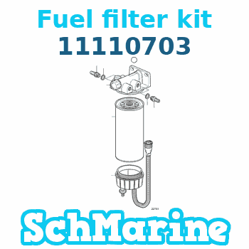 11110703 Volvo Penta Fuel filter kit