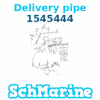 1545444 Volvo Penta Delivery pipe