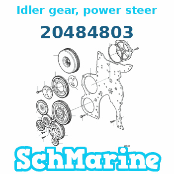 20484803 Volvo Penta Idler gear, power steering pump