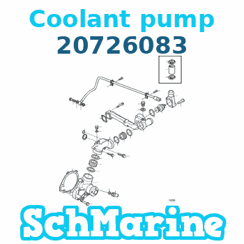 20726083 Volvo Penta Coolant pump