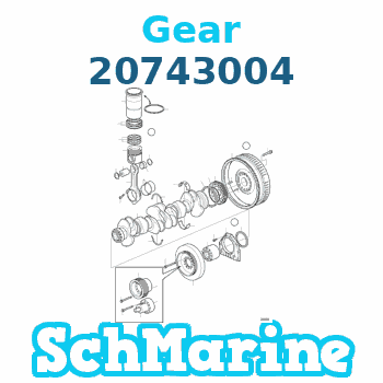 20743004 Volvo Penta Gear