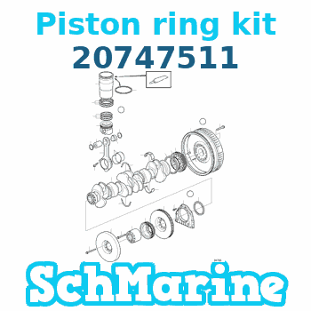 20747511 Volvo Penta Piston ring kit