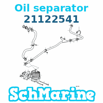 21122541 Volvo Penta Oil separator