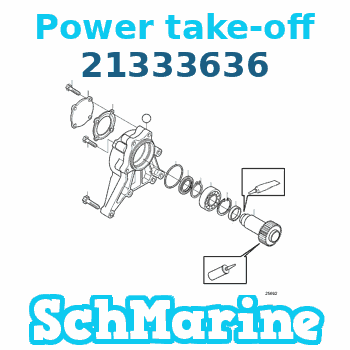 21333636 Volvo Penta Power take-off