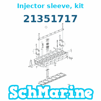 21351717 Volvo Penta Injector sleeve, kit