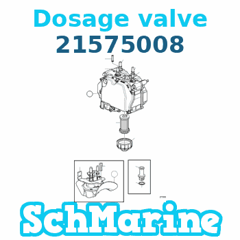 21575008 Volvo Penta Dosage valve