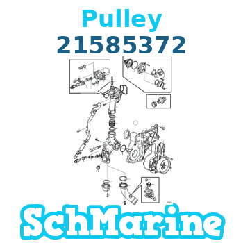 21585372 Volvo Penta Pulley
