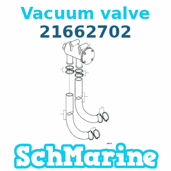 21662702 Volvo Penta Vacuum valve