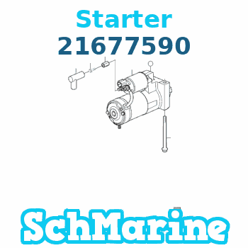 21677590 Volvo Penta Starter