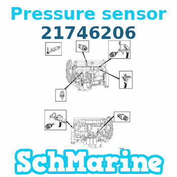 21746206 Volvo Penta Pressure sensor