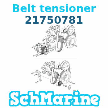 21750781 Volvo Penta Belt tensioner