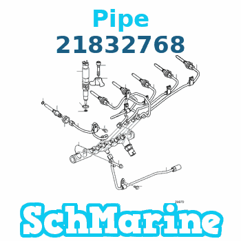21832768 Volvo Penta Pipe