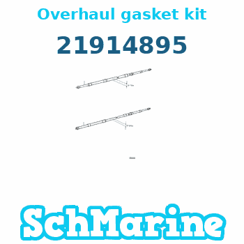 21914895 Volvo Penta Overhaul gasket kit