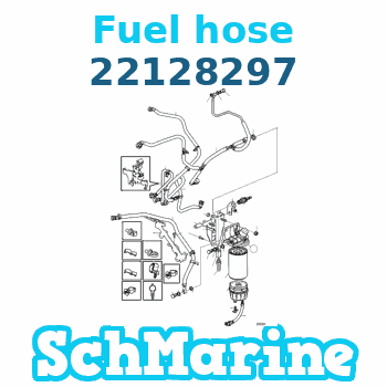 22128297 Volvo Penta Fuel hose