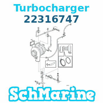 22316747 Volvo Penta Turbocharger