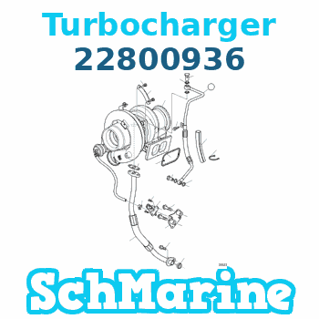 22800936 Volvo Penta Turbocharger