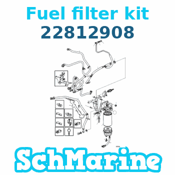22812908 Volvo Penta Fuel filter kit