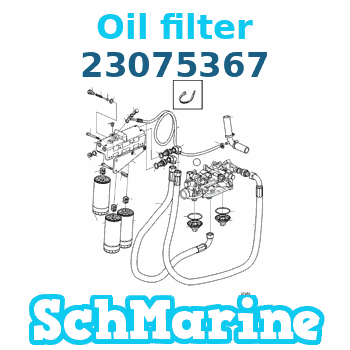 23075367 Volvo Penta Oil filter