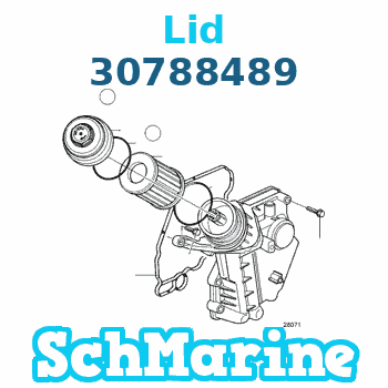 30788489 Volvo Penta Lid