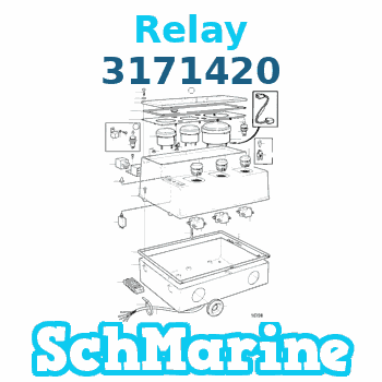 3171420 Volvo Penta Relay