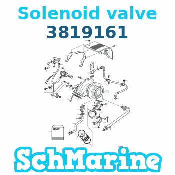 3819161 Volvo Penta Solenoid valve