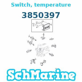 3850397 Volvo Penta Switch, temperature
