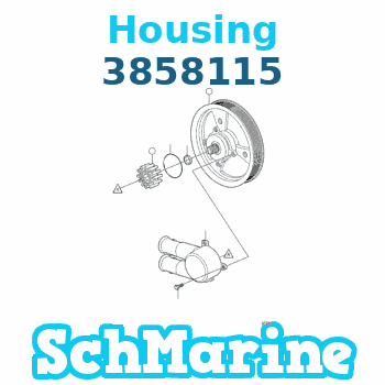 3858115 Volvo Penta Housing