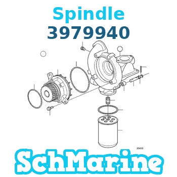 3979940 Volvo Penta Spindle