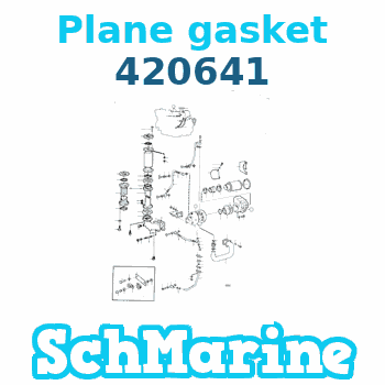 420641 Volvo Penta Plane gasket