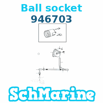 946703 Volvo Penta Ball socket