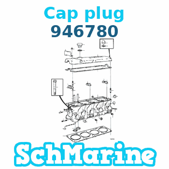 946780 Volvo Penta Cap plug